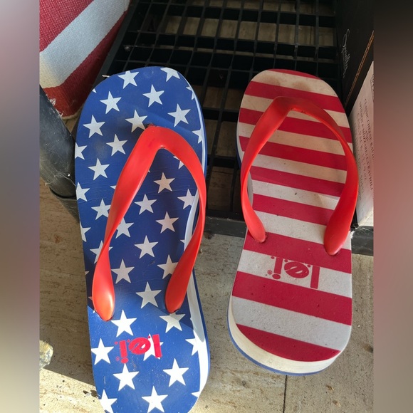 Shoes | Brand New Fourth Of July Flip Flops | Poshmark